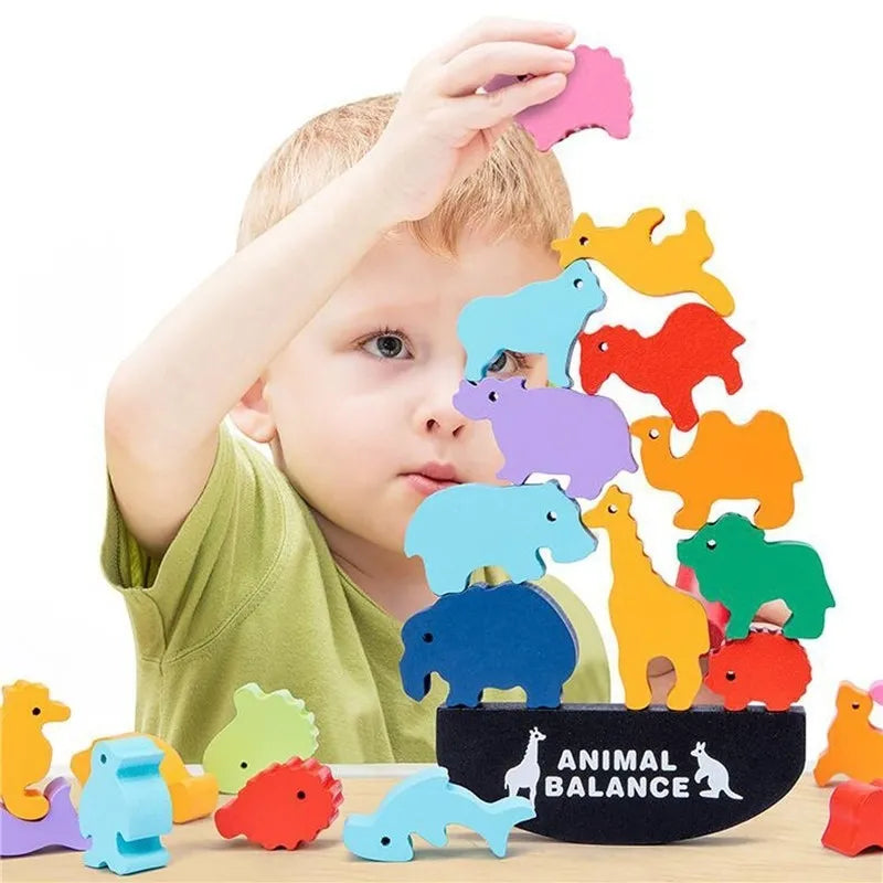 Brinquedo Equilíbrio Madeira Montessori – Brinccar